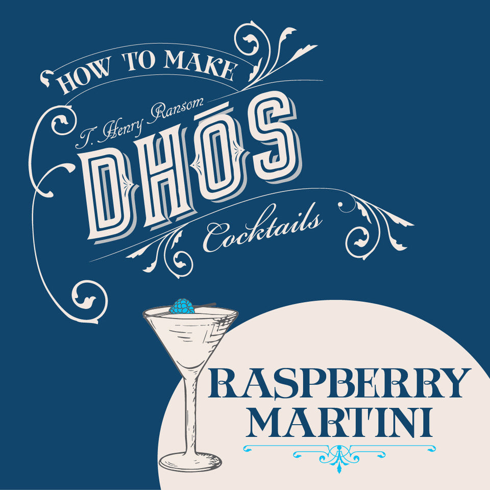 Raspberry Martini Mocktail | Zero-Proof Tart Cocktail with Dhōs Vodka ...